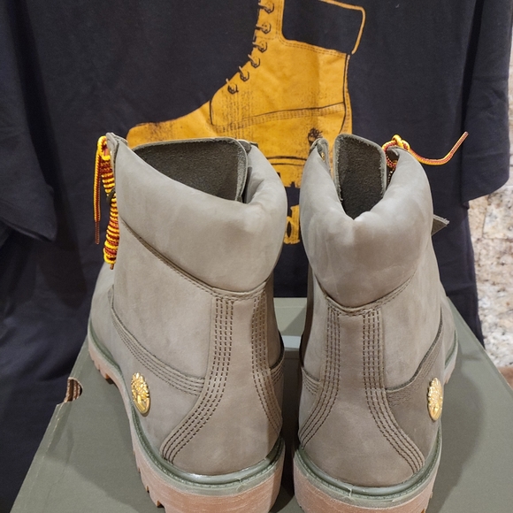 Timberland | Shoes | Mens Timberland Boots Green Size 15 | Poshmark
